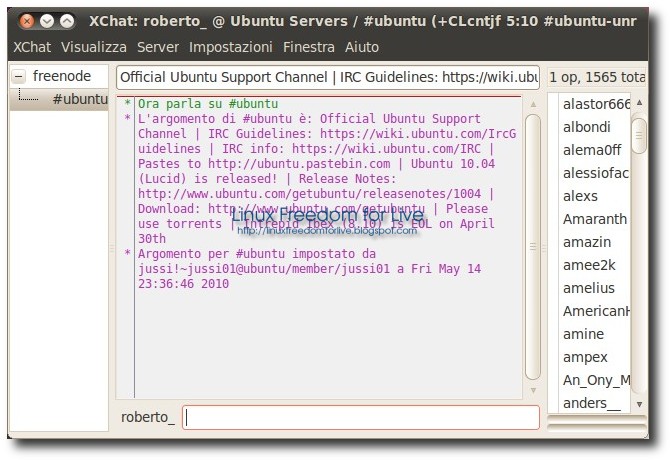 Installare o Aggiornare Xchat 2.8.8 su Ubuntu Lucid e Karmic - Linux ...
